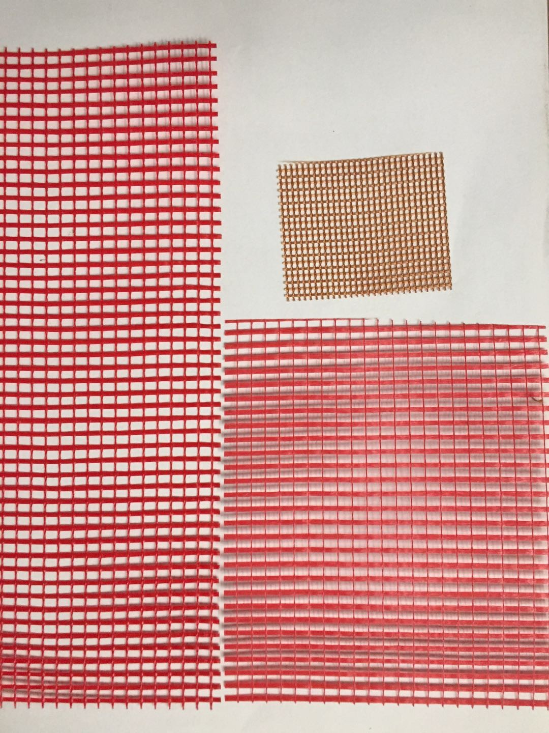 Laminated Transformer Raw Material Red Square Fiberglass Screen Mesh