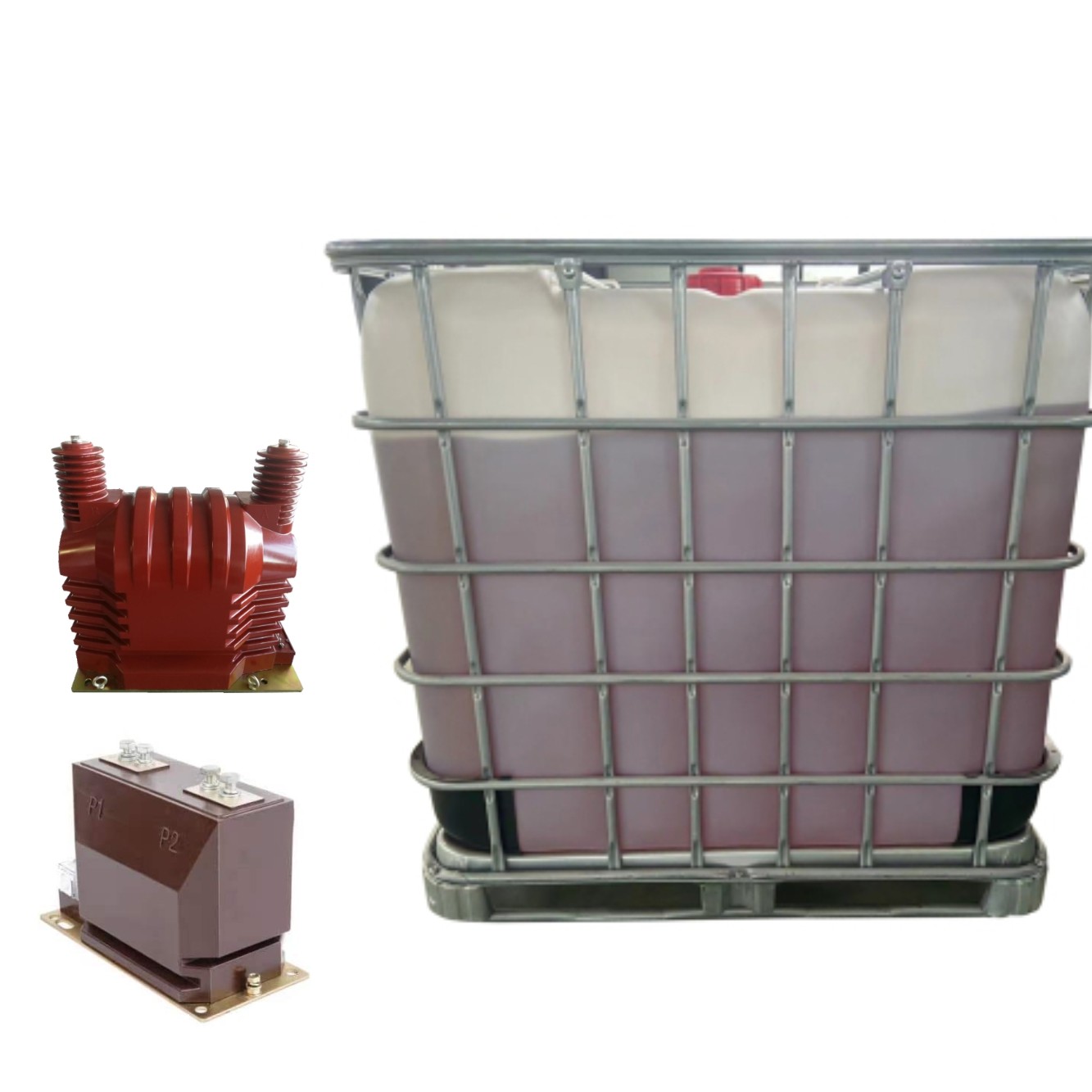 Viscous Liquid Curing Agent Epoxy Resin For Sealed Embedded Poles