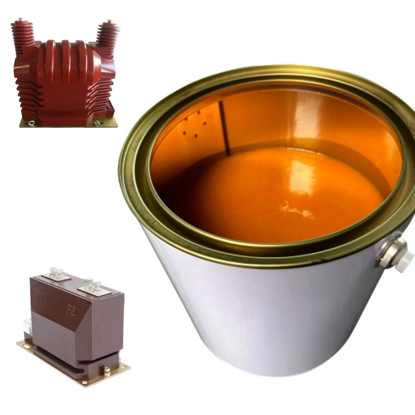 Pure Liquid Electrical Epoxy Resin For APG Mould With Transformer CT PT